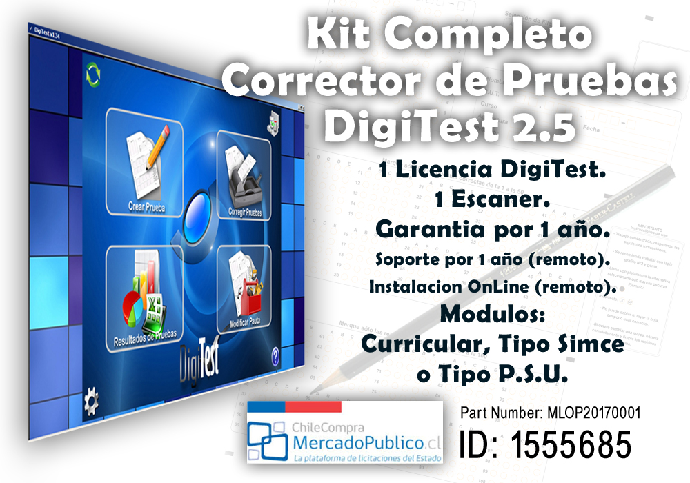 Corrector Óptico de Pruebas Digitest